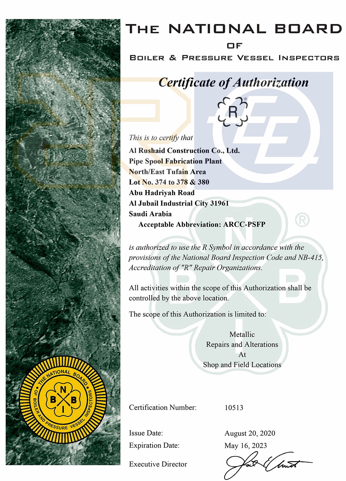 Al Rushaid Construction Co., Ltd.